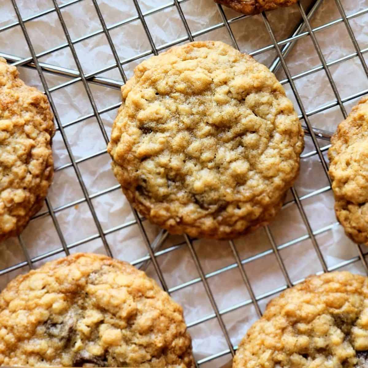 Easy Oatmeal Raisin Cookies - The Happy Homemaker