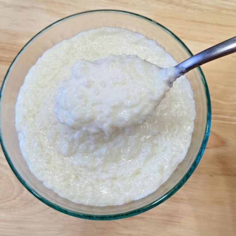 Homemade Rice Cereal Recipe with Cinnamon Sugar - The Happy Homemaker