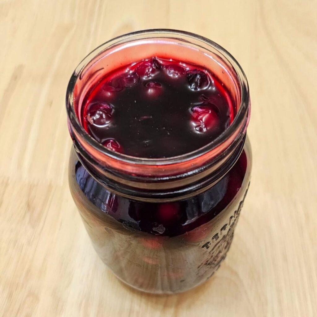 Saskatoon Berry Sauce - The Happy Homemaker